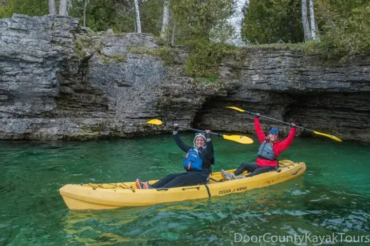 Cave Point County Park Kayak Tour | Door County, Wisconsin